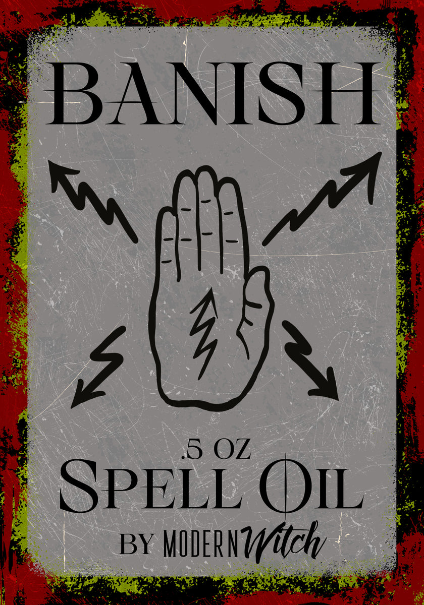 Modern Witch Banish Spell Oil – Datura Trading