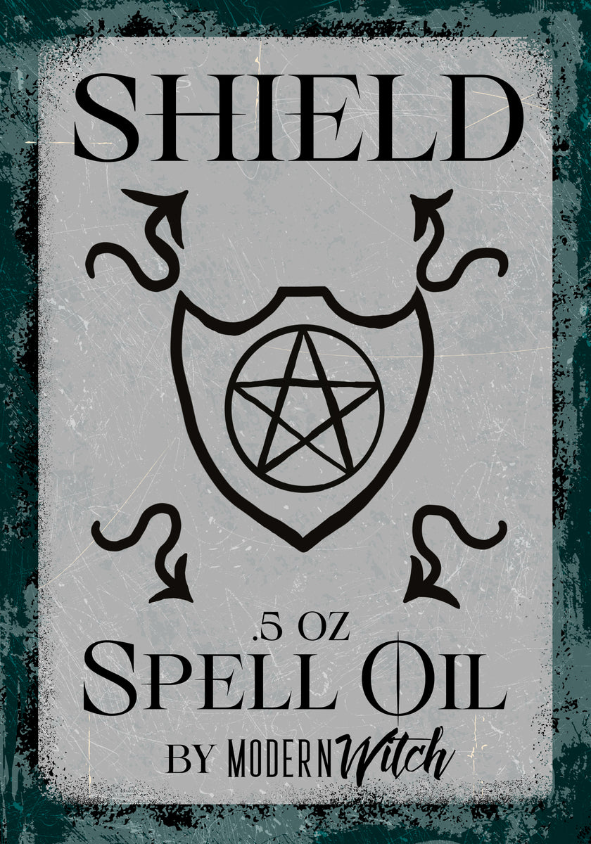 Modern Witch Shield Spell Oil – Datura Trading