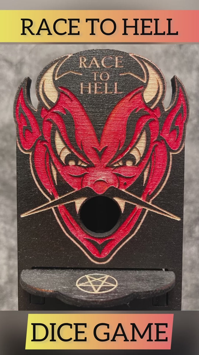 Race To Hell Dice Game – Datura Trading