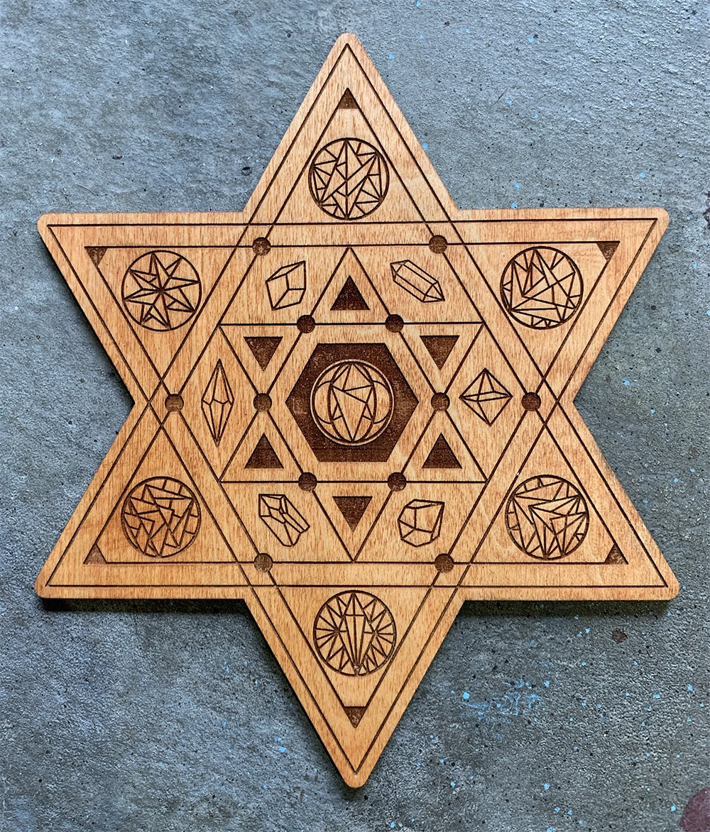 Star Crystal Grid – Datura Trading