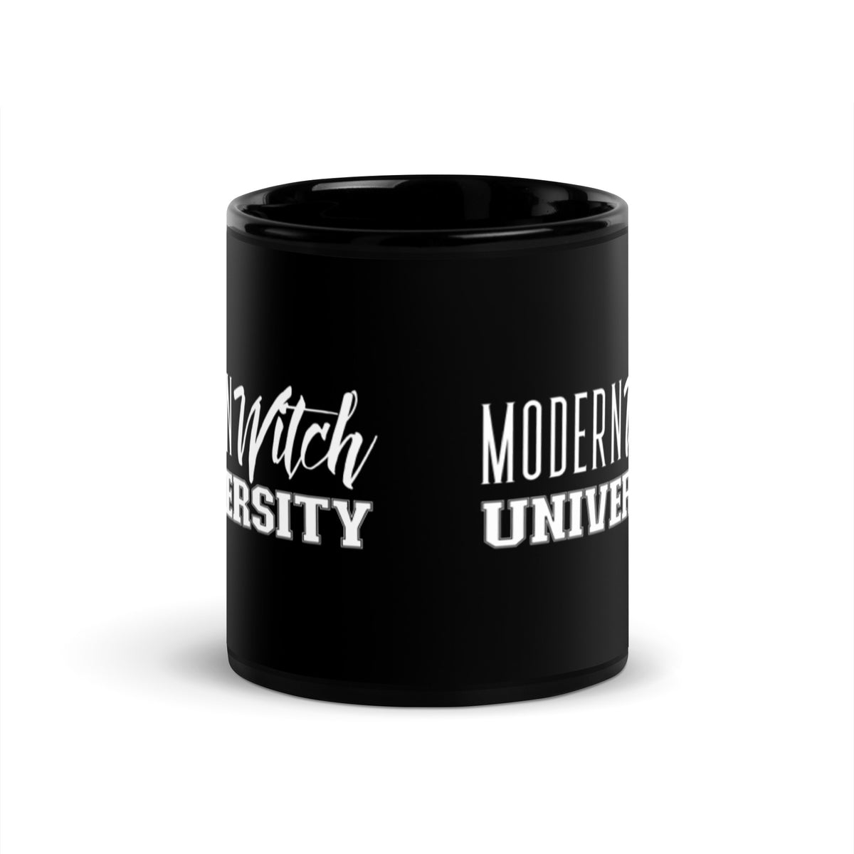 Modern Witch University Black Glossy Mug – Datura Trading