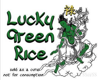 Lucky Green Rice – Datura Trading